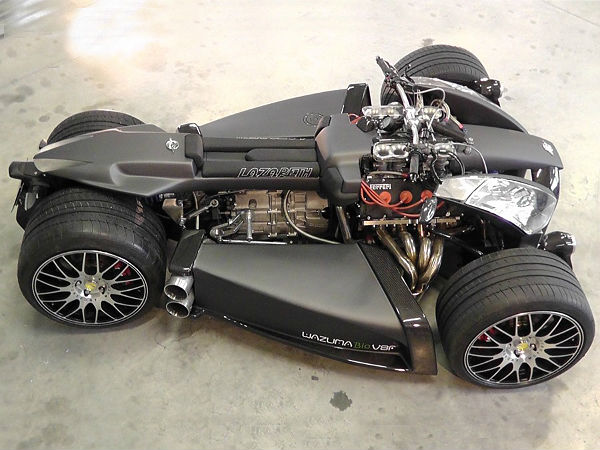 Lazareth Wazuma V8F Quad Has A Ferrari V8 Engine - Hindi DriveSpark
