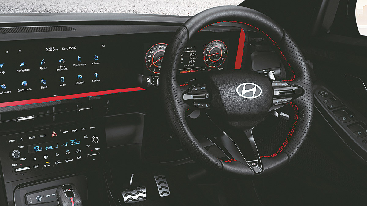 Hyundai Creta N Line Interior Images : हुंडई ने क्रेटा फेसलिफ्ट लॉन्च ...
